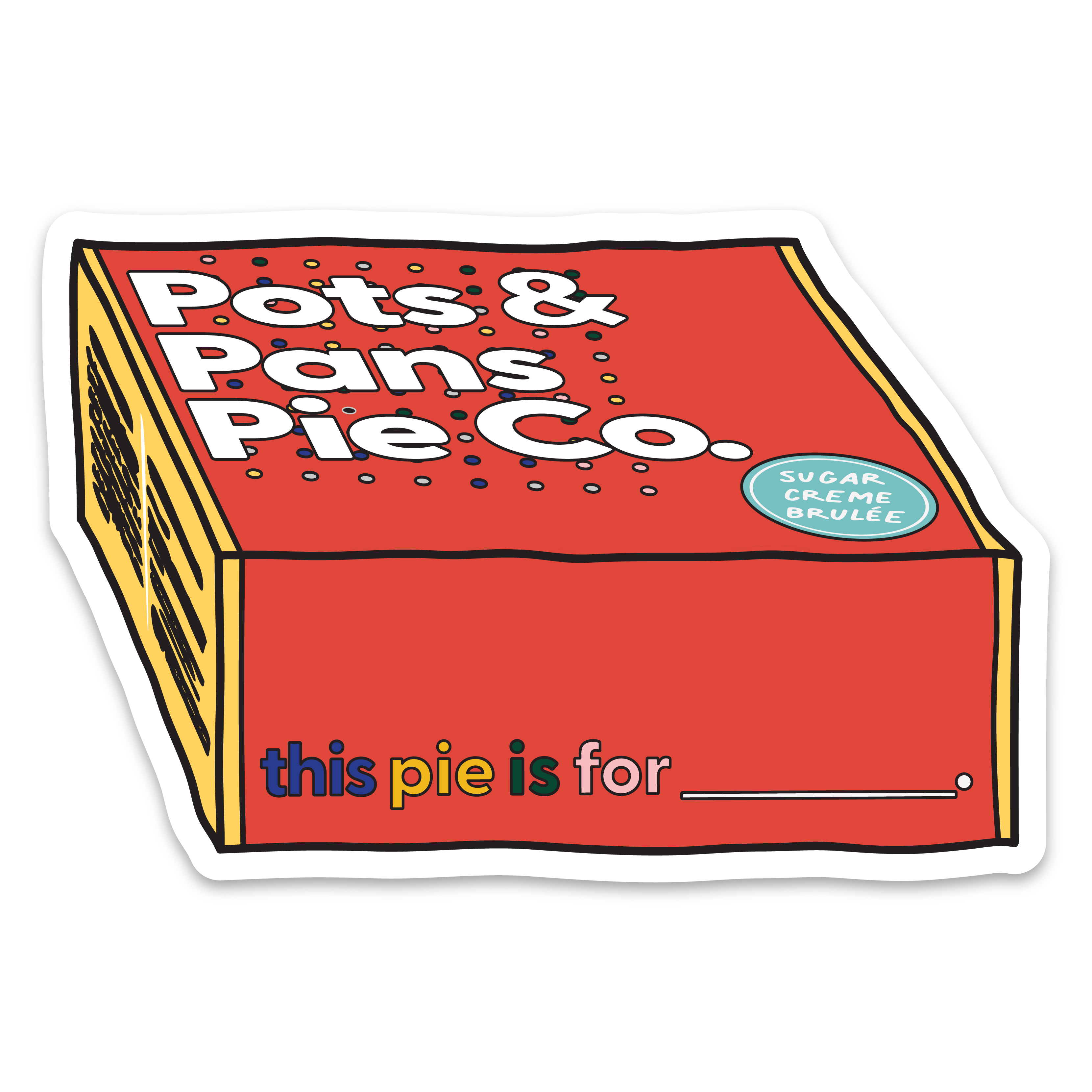 Sweet Pie Box Magnet Pots Pans Pie Co Sweet Pie Box Magnet Pots Pans Pie Co